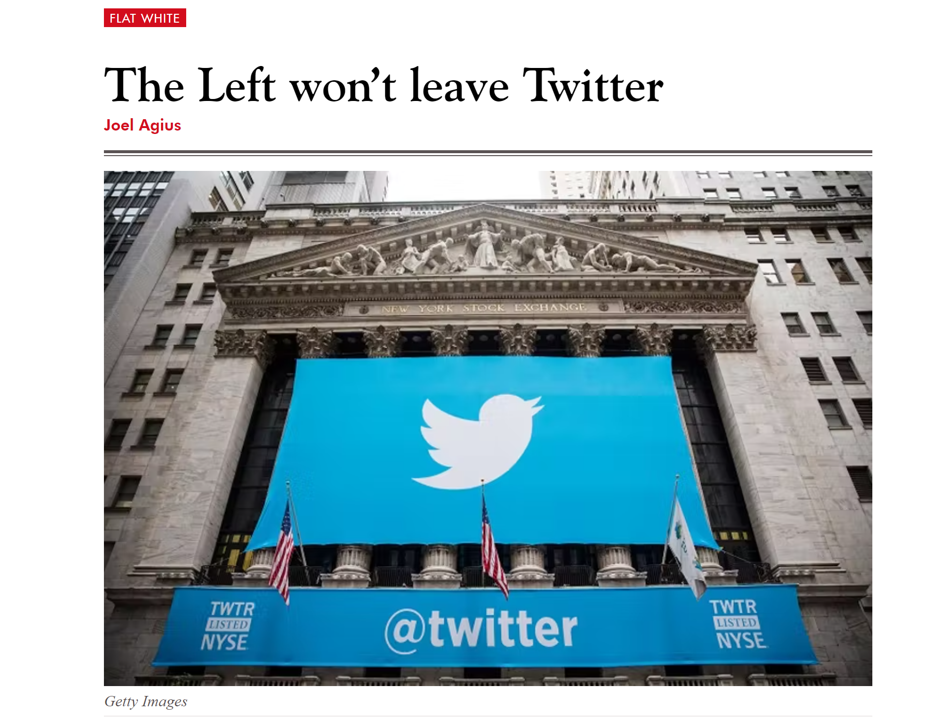 The Left Won’t Leave Twitter – JJ’s Outlook