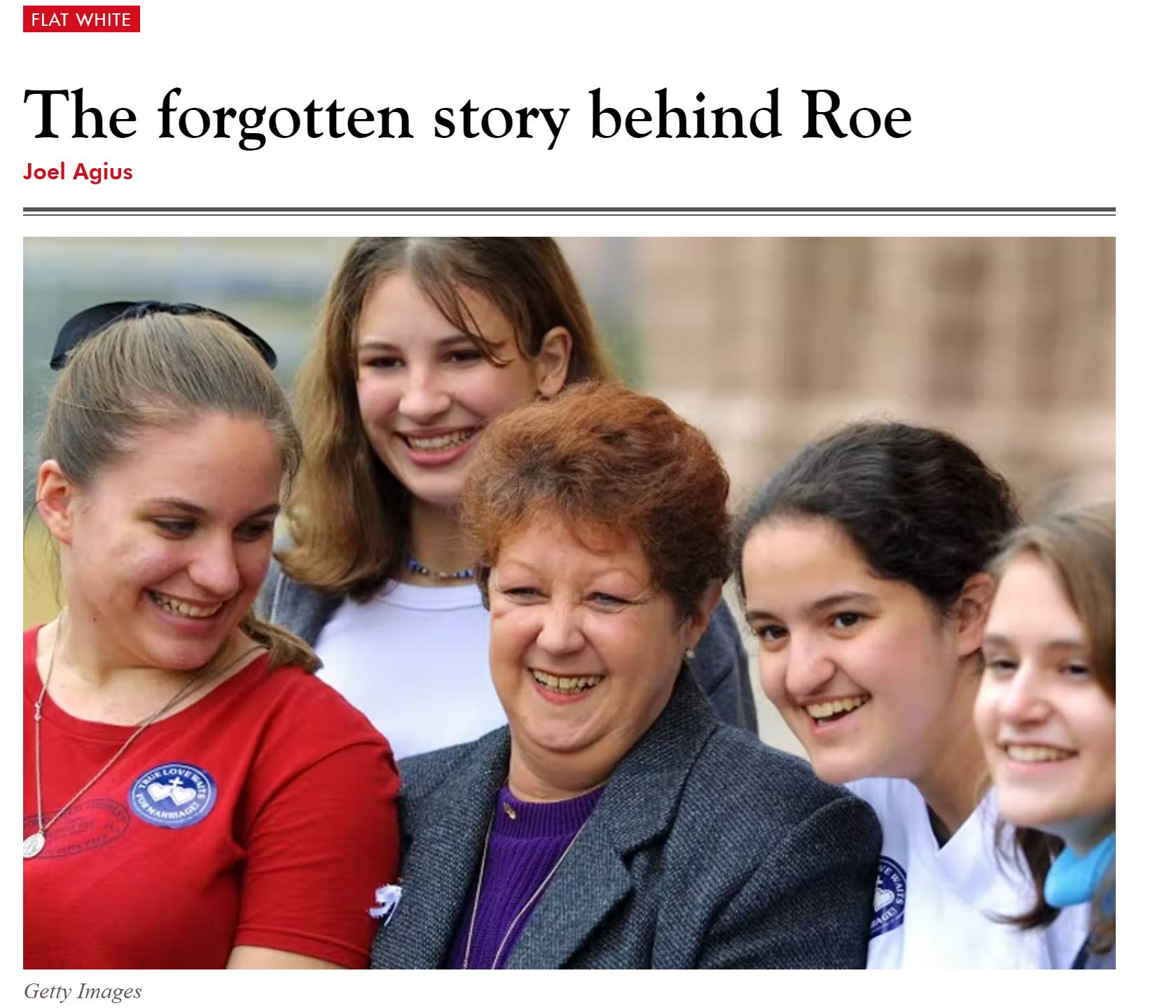 The Forgotten Story Behind Roe – JJ’s Outlook